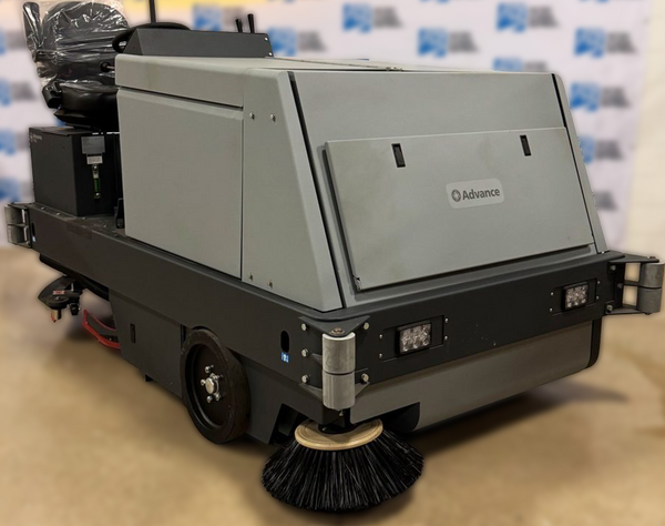 Advance 7765, Rider Floor Sweeper-Scrubber, 40", 100 Gallon, Propane ...