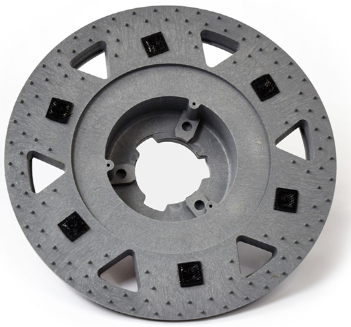 Pad Driver | Floor Buffer | 17" | Molded NP9200 Clutch Plate | Riser I ...